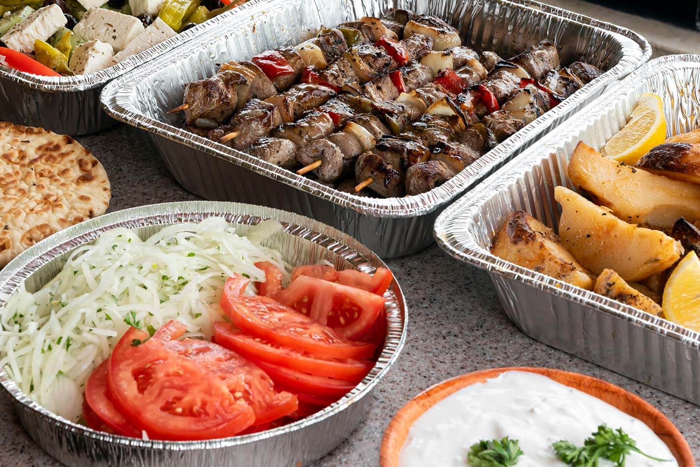Greek Food Catering - Hub's Restaurant - Chicago